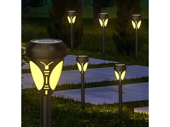 Solarne LED Baštenske Lampe - 10 Komada
