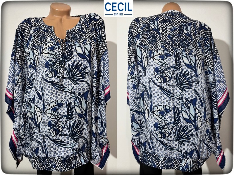 *CECIL*FULL tunika-100% Viskoza*KAO NOVA*XL-XXL