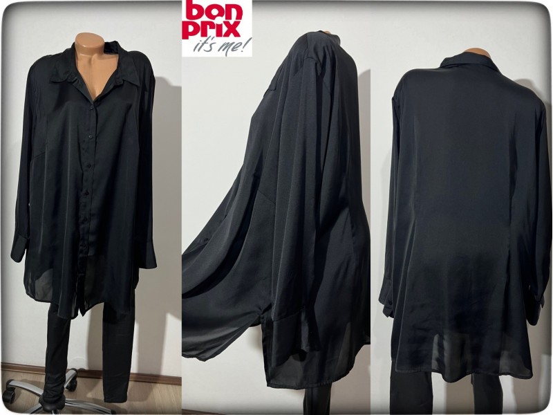 *BONPRIX*Satenska kosulja*KAO NOVA*50-XL