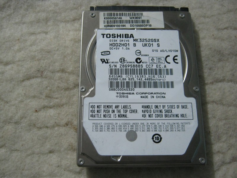 Hard disk 320gb i 160gb 100% helt