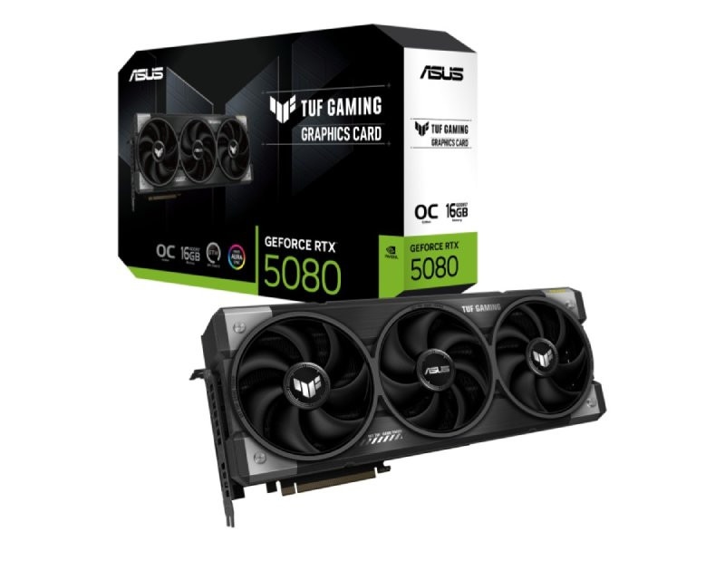 ASUS - nVidia GeForce RTX 5080 16GB TUF-RTX5080-O16G-GAMING