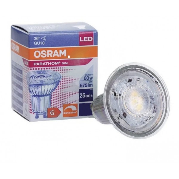 LED SIJALICA 6,1W/940 GU10 575lm DIMABILNA PARATHON OSRAM