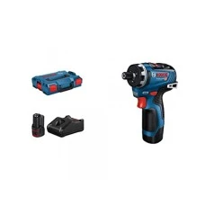 BOSCH plavi alat GSR 12V-35 HX Akumulatorski odvrtač 2 x 3.0 Ah + punjac + L-Boxx 102