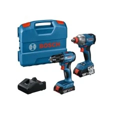 BOSCH GDX 18V-285 + GSR 185-LI + 2x2,0Ah + GAL 18V-20 + kofer Professional Kombinovani set, 06019N2123
