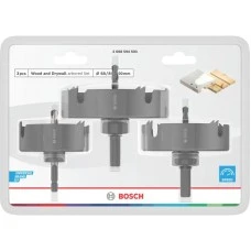 BOSCH Set testera za otvore sa držačem za drvo i gips, 3 dela, 2608594503