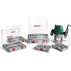 BOSCH zeleni alat Set glodala + POF 1200 AE, 061599766S