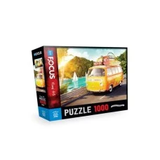 Blue Focus Puzzle Retro Minibus BF292 108/22923