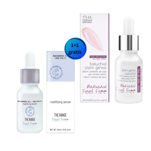 FEEL FREE - THE RANGE -SERUM NIACINAMIDE 30ml + GRATIS COSMOS EYE SERUM 15ml