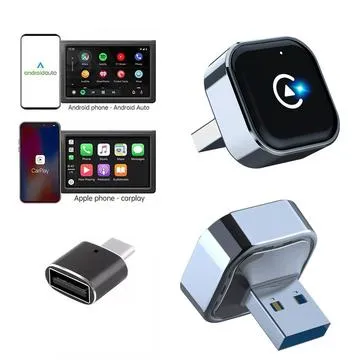 K16C MINI 2-IN-1 WIRELESS ANDROID AUTO AND CARPLAY ADAPTER