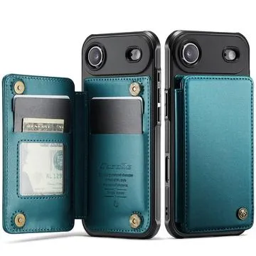 IPHONE AIR CASEME C22 CASE RFID CARD WALLET - GREEN
