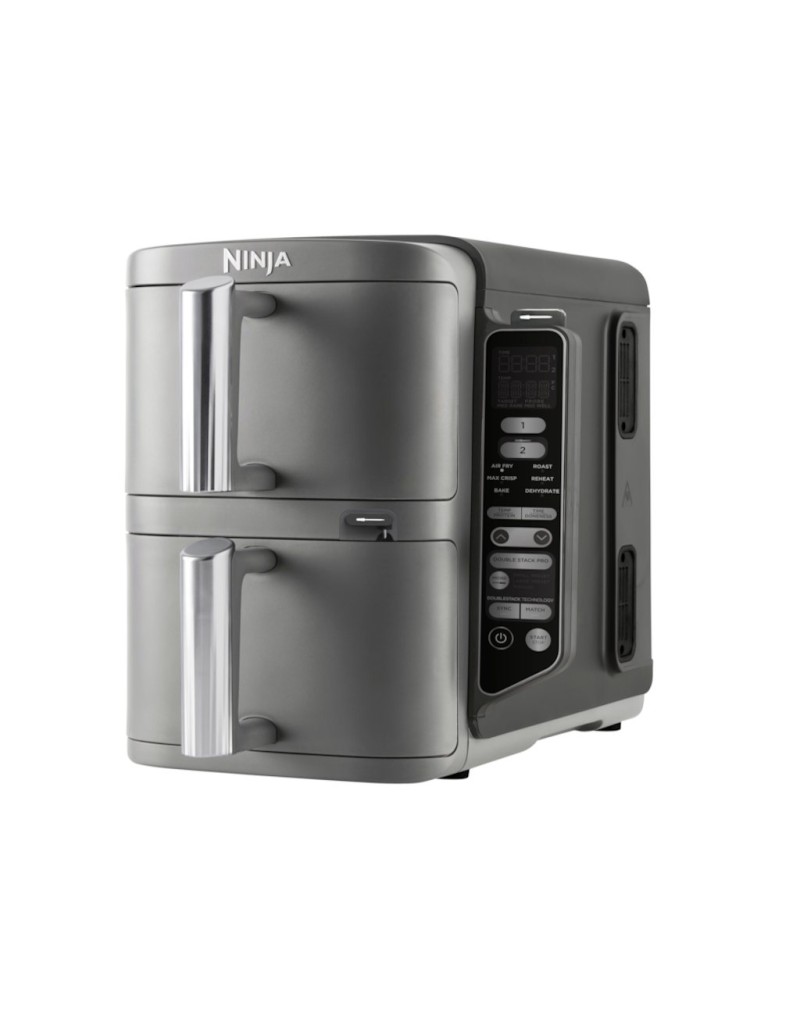 Air fryer NINJA SL451EU 6u1 dupla korpa 2470W 9.5L siva