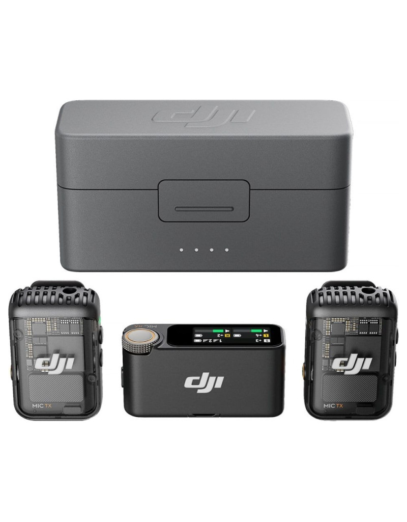 Mikrofon DJI Mic 2 (2 TX + 1 RX + charging case)