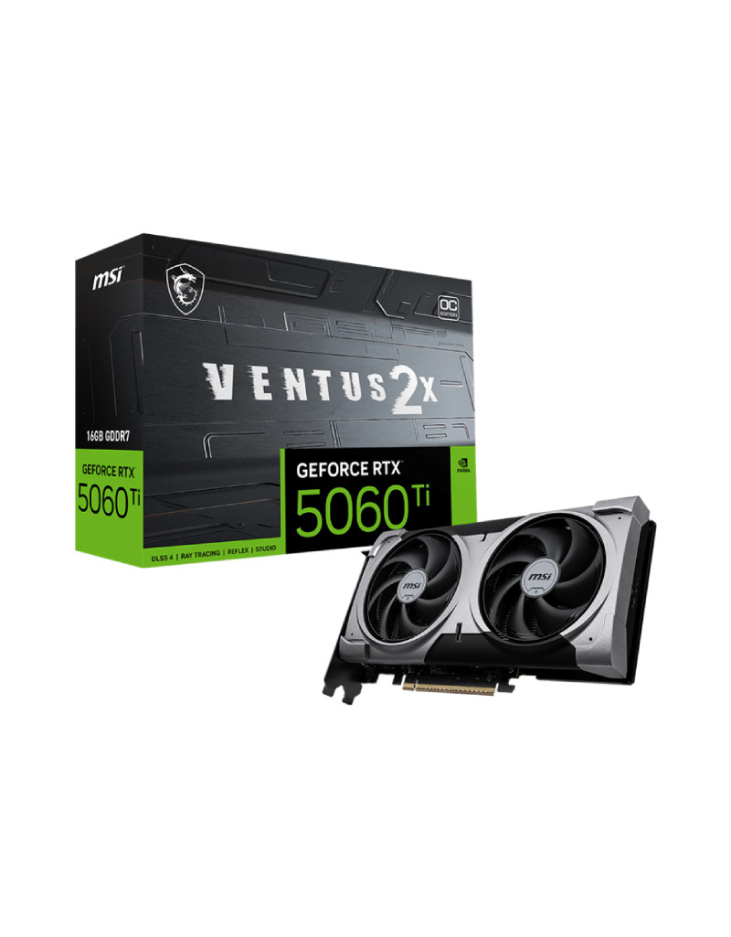 MSI GeForce RTX 5060 Ti 16G VENTUS 2X OC PLUS graficka karta