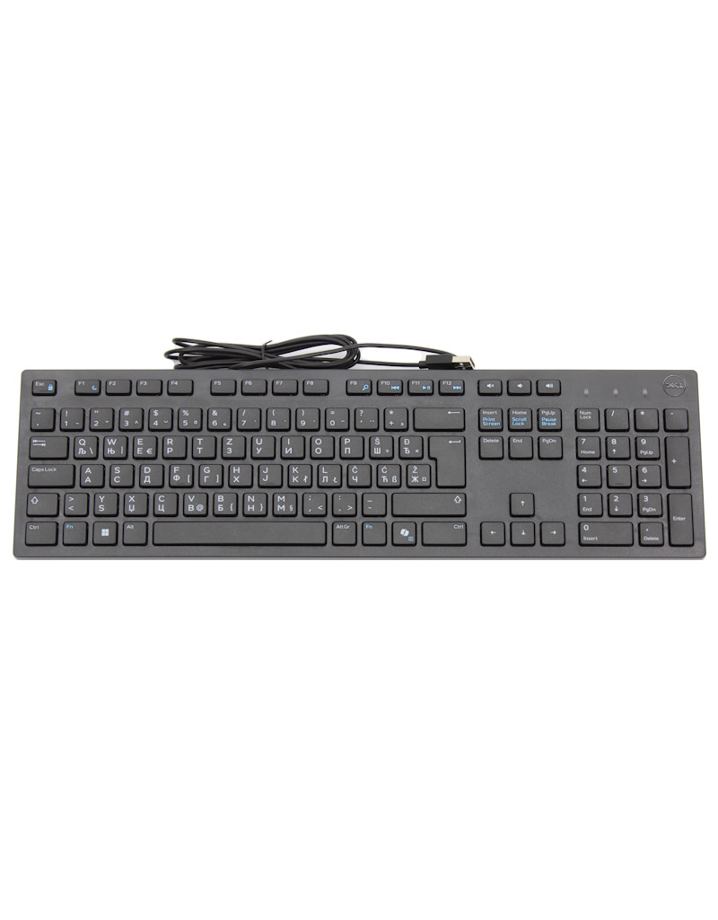 DELL Multimedia KB216 USB SRB CYR tastatura crna