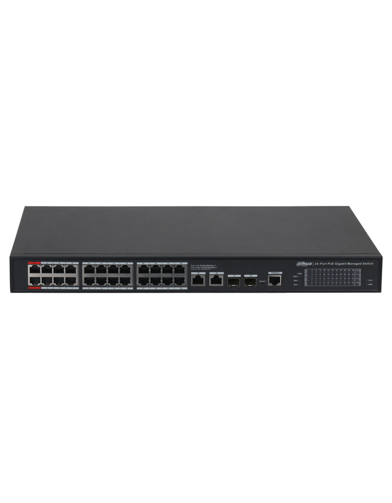 DAHUA S4228-24GT-360 28-Port Cloud Managed Desktop Gigabit Switch with 24-Port PoE