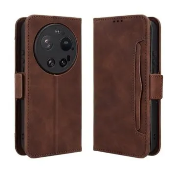 XIAOMI 17 ULTRA CARDHOLDER WALLET CASE - BROWN