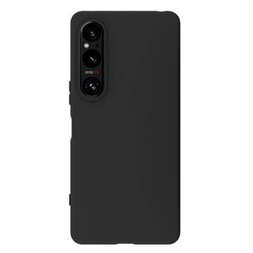 SONY XPERIA 1 VI ANTI-FINGERPRINT MAT TPU ZAŠTITNA MASKA - CRNA