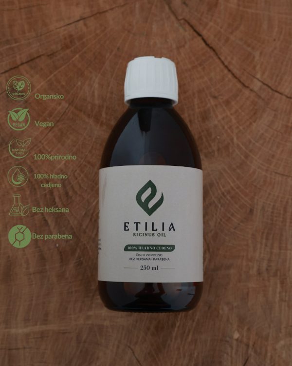 Etilia Healthline Ricinusovo ulje 250ml