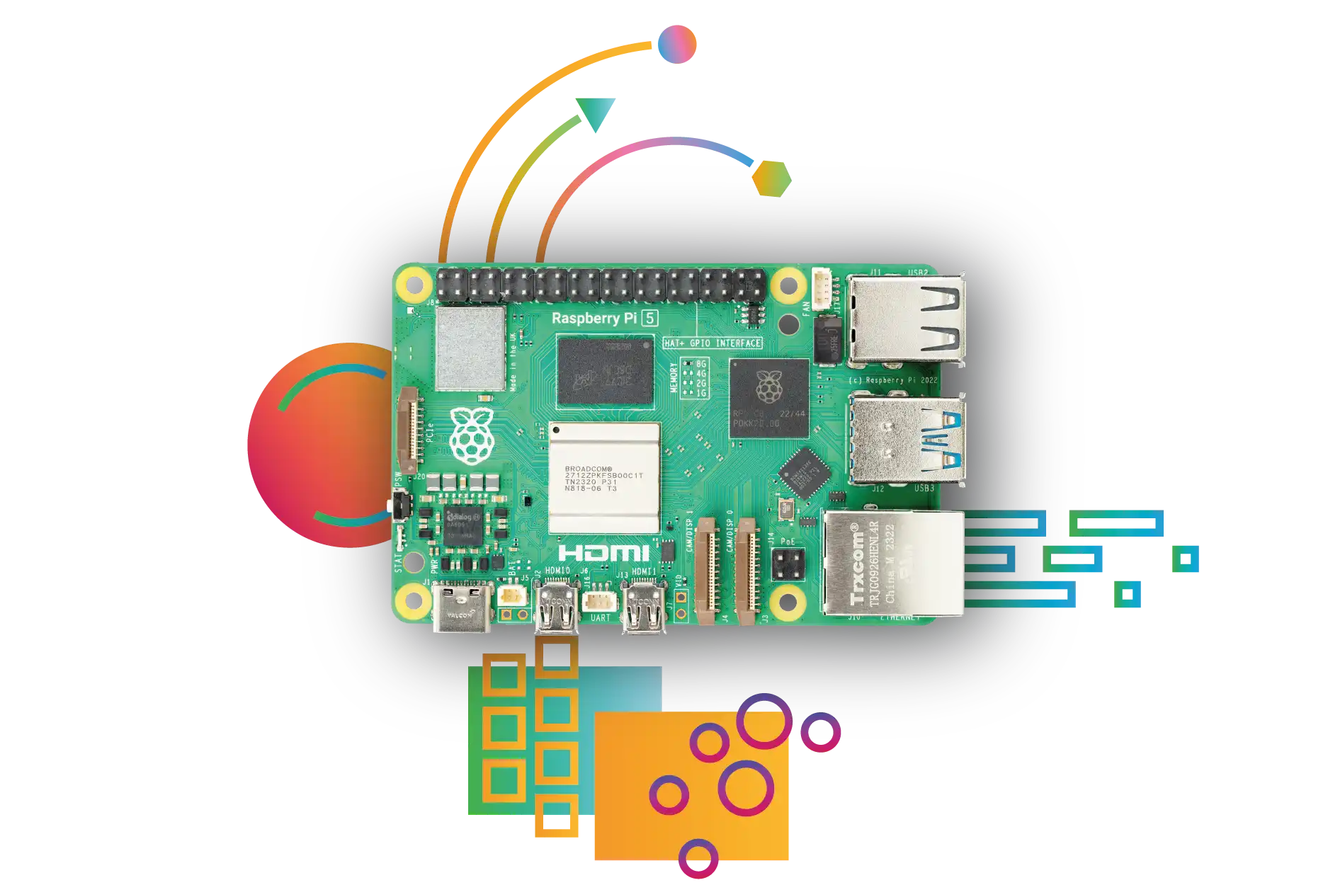 Raspberry Pi 5, 2GB