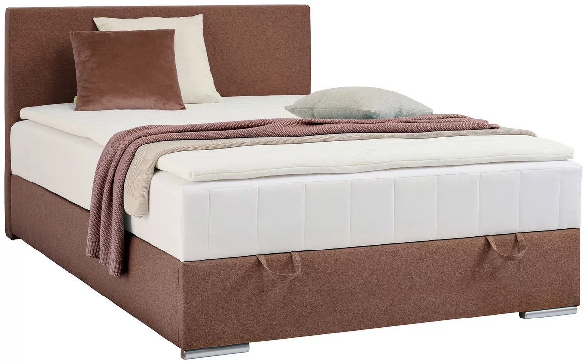 Carryhome BOX KREVET 140/200 cm braon