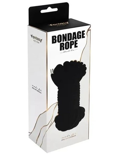 Crni kanap | Bondage Rope 10m Black