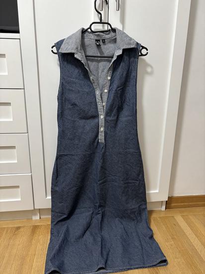    Denim Midi Haljina – Kvalitetan Teksas