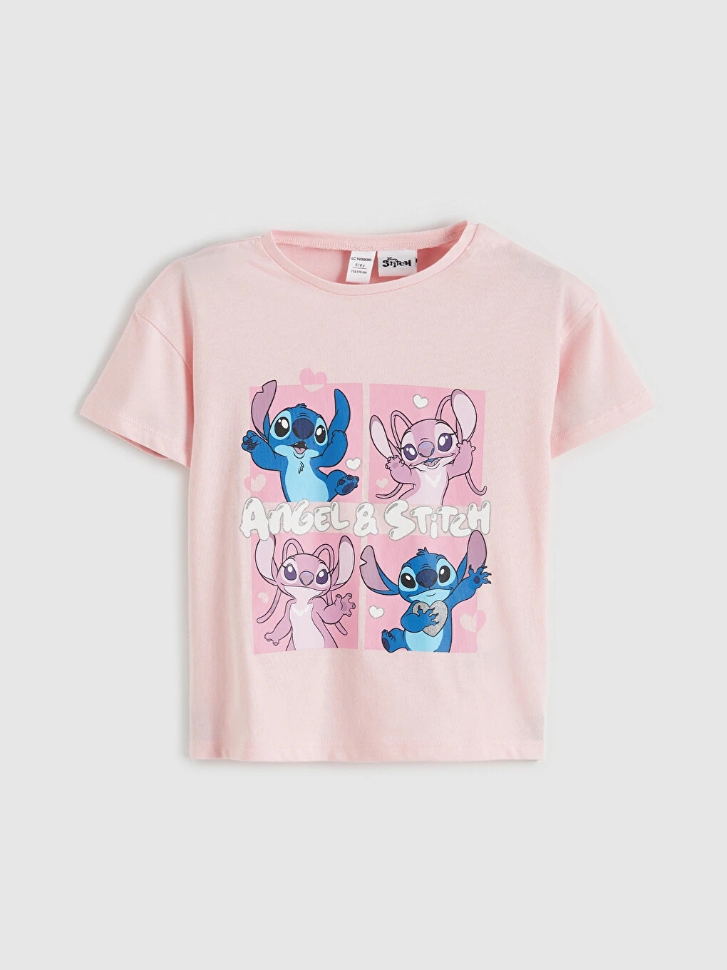 LCW Kids Stitch I Anđel Štampana Dečija Majica I Helanke
