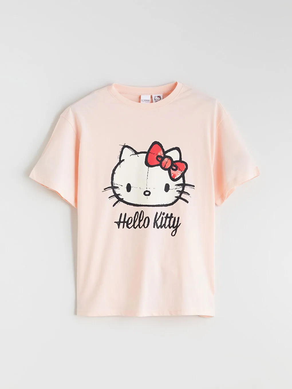 LCW Kids Hello Kitty Štampani Kratki Pidžama Komplet Za Devojčice