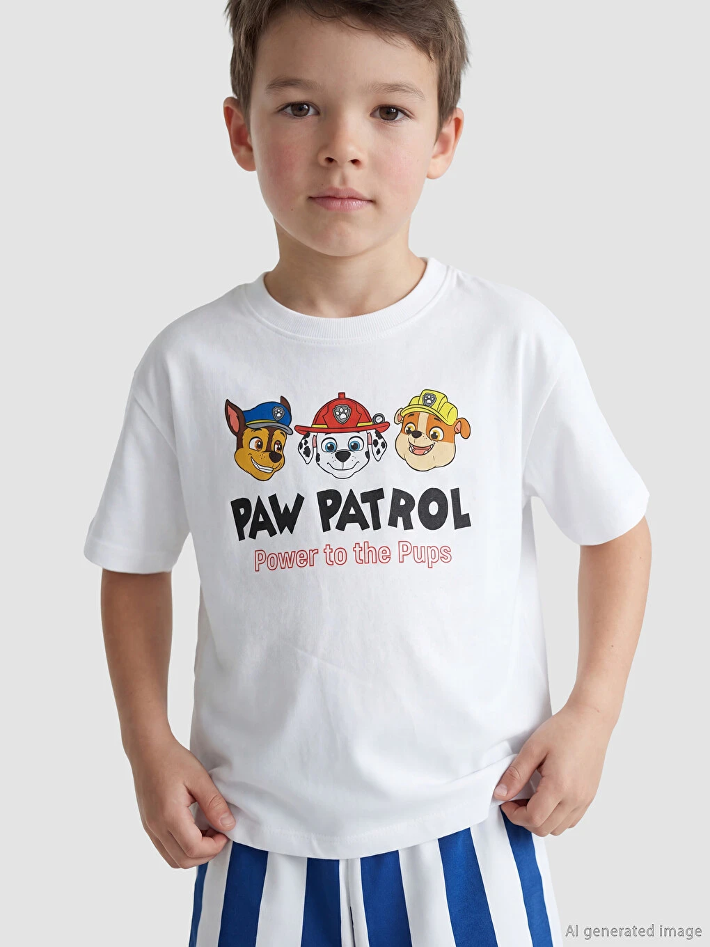 LCW Kids Paw Patrol Štampani Dečiji Majica I Šorts