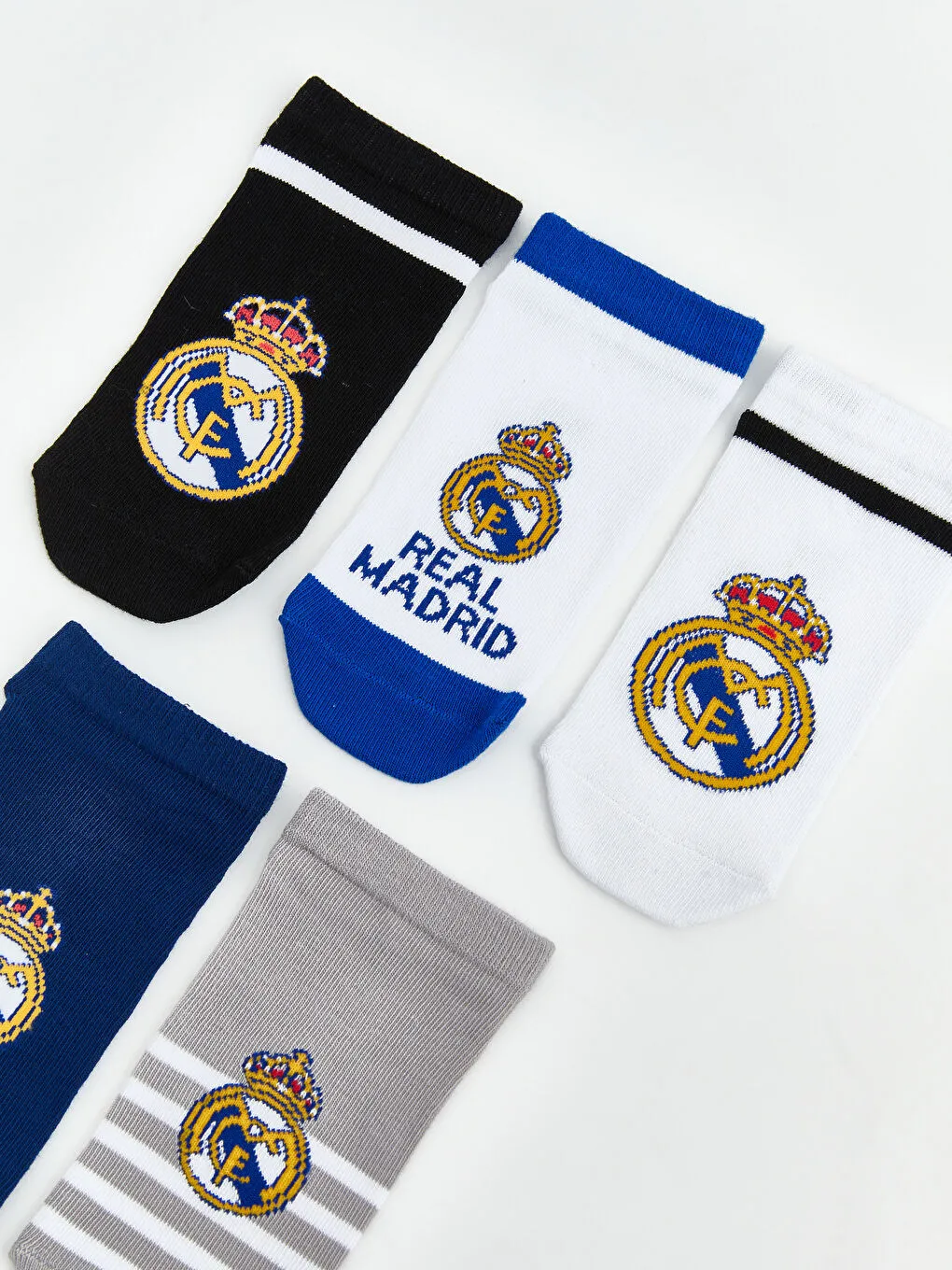 LCW Kids Real Madrid Šarene Dečije Sportske Čarape 5-pack