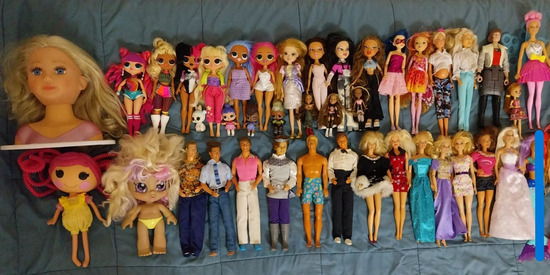Barbie i ken mattel lutke bratz miraculus omg lol