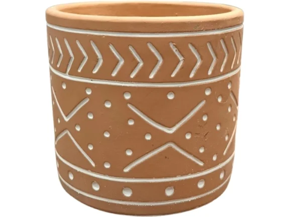 DekorDom Saksija Azteco AK086-135 14x14x13cm