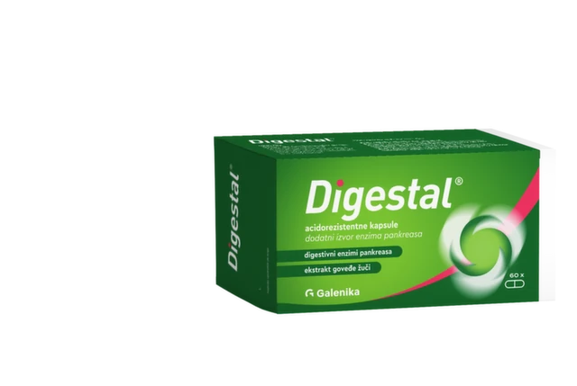 Digestal, 60 acidorezistentnih kapsula