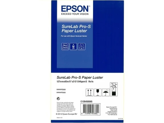 Epson SureLab Pro-S papir Luster 5x65 2 rolne