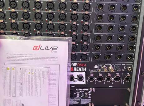 Allen & Heath DLive DM64 MixRack у flightcase