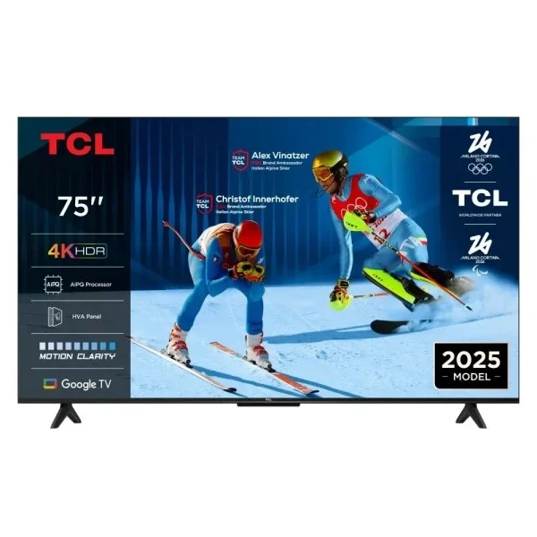 SMART LED TV 75 TCL 75V6C 3840x2160/4K/UHD/60Hz/DVB-T2/C/S2/Google TV