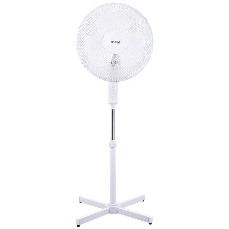 Floria Ventilator sa postoljem, prečnik 40 cm, 40 W, bele boje - ZLN1180