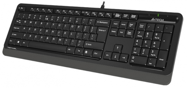 A4-FK10 YU GREY A4Tech Fstyler Multimedia comfort tastatura, FN funkcije, vodootp. YU-LAYOUT, USB