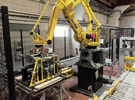 BEMA FANUC R-30iB, SILKWORM LS Палетизер (2017)