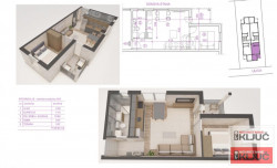 ADICE, 38m2, Jednoiposoban sa pdv