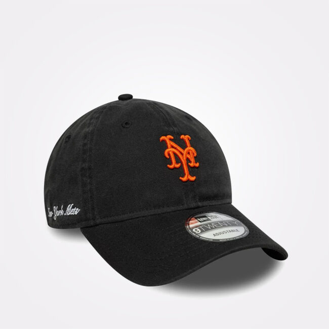 New Era 9TWENTY MLB Washed Script New York Mets