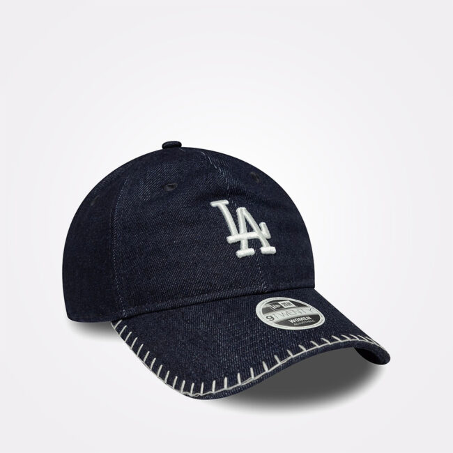 New Era 9TWENTY LA Dodgers MLB Blue Denim Cap