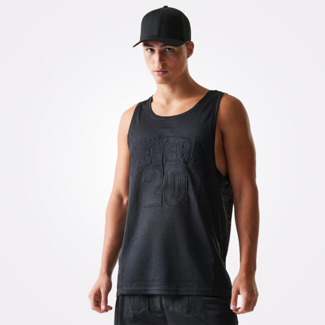 New Era Mesh Black Mesh Vest
