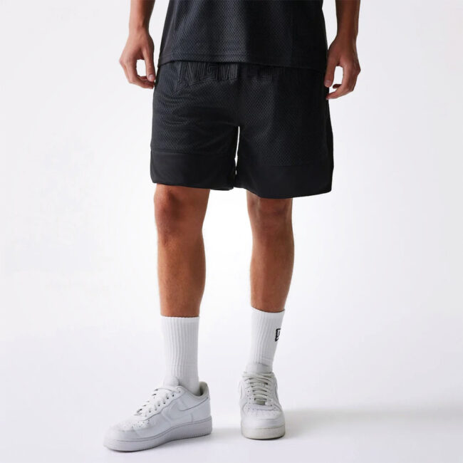 New Era Mesh Black Shorts