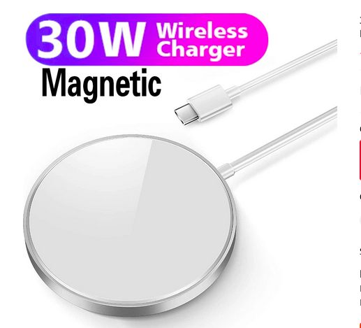 30W Magnetni Wireless Punjač USB type C