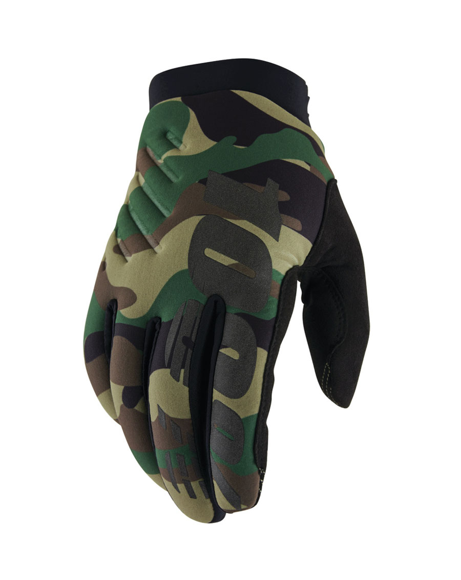 100% off road/MTB rukavice Brisker camo/crne