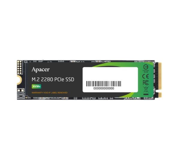APACER - 256GB AS2280P4X M.2 PCIe SSD AP256GAS2280P4X-1