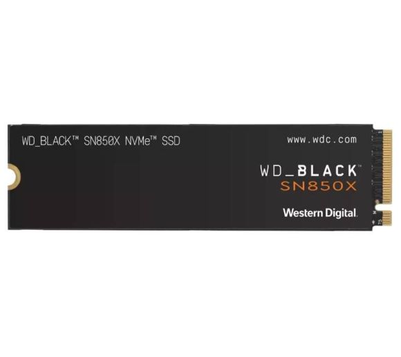 Western Digital - 2TB M.2 NVMe SSD WDS200T2X0E Black SN850X