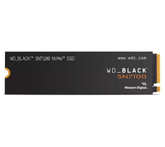 Western Digital - 1TB M.2 NVMe SSD Gen4 WDS100T4X0E SN7100 Black