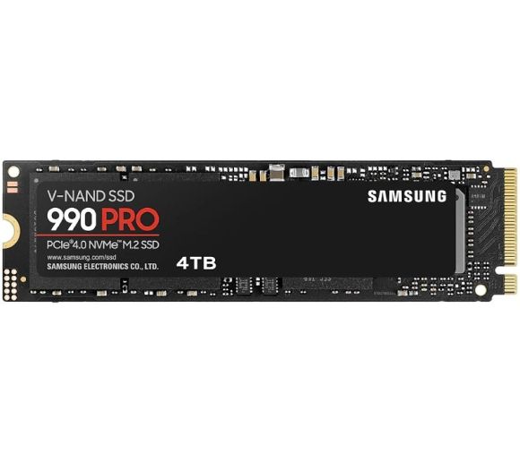 Samsung - 4TB M.2 NVMe MZ-V9P4T0BW 990 Pro Series SSD